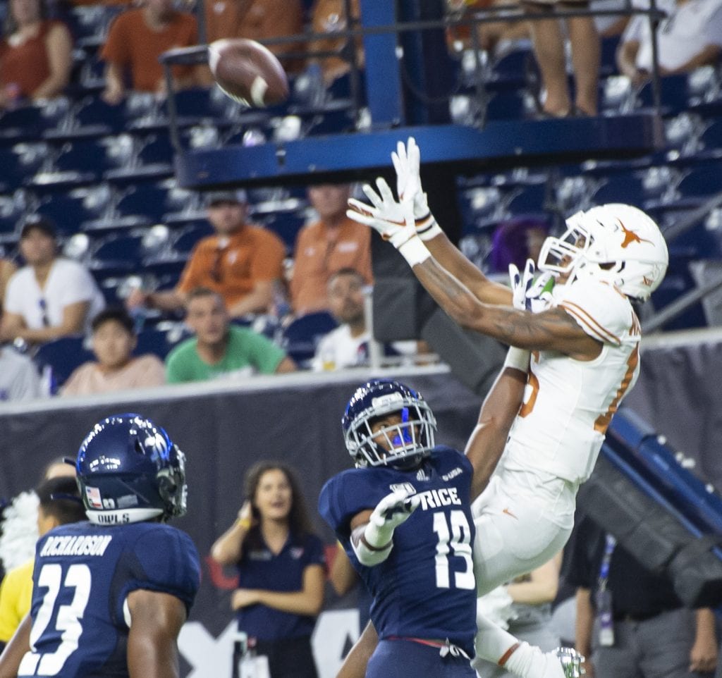 Photo Gallery: Texas Football vs Rice–Texas wins 48-13 - Horns Illustrated