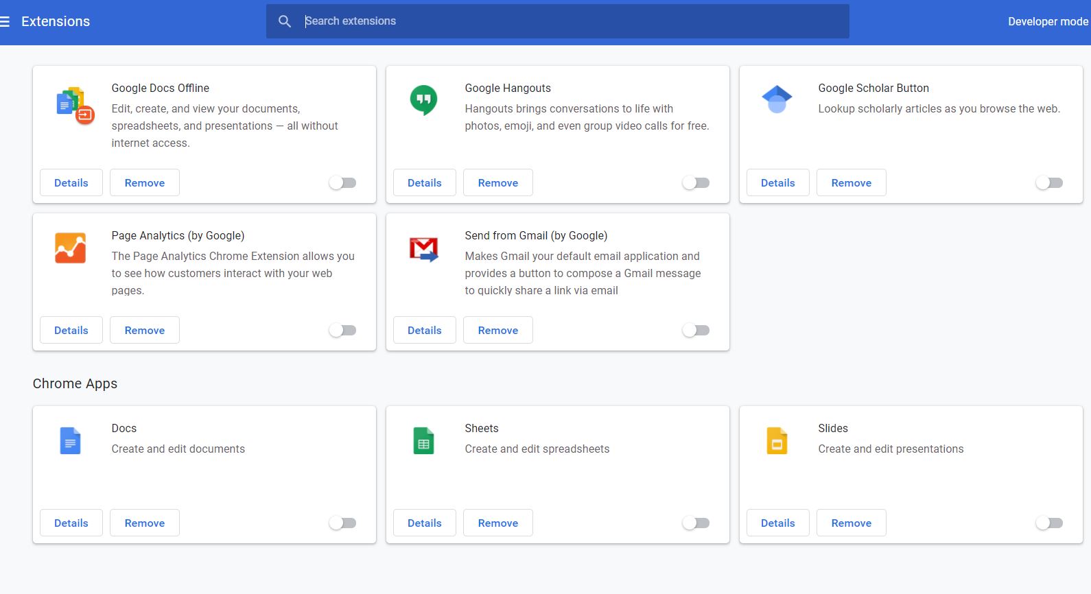 Chrome Extensions - Horns Illustrated