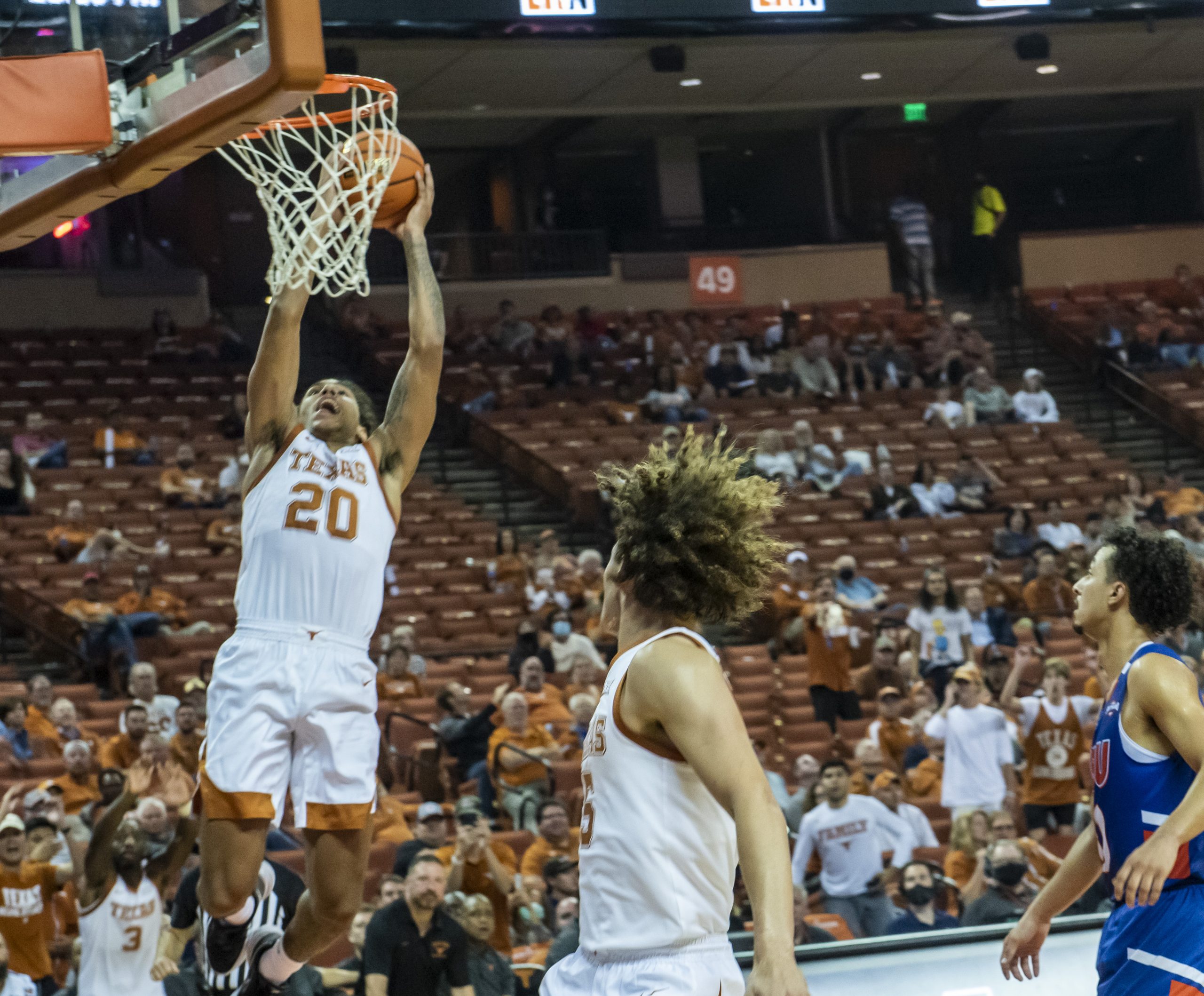 [Photo Gallery] Texas Men’s Basketball wins 92-48 over Houston Baptist ...