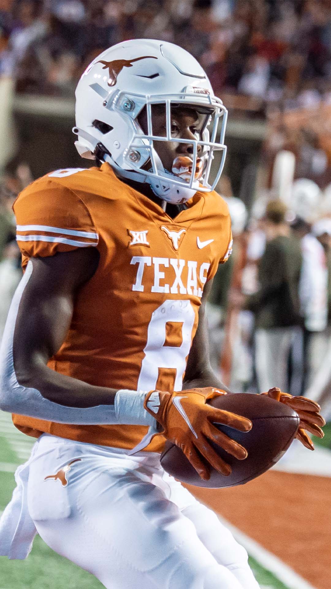 Xavier Worthy scoring - Horns Illustrated