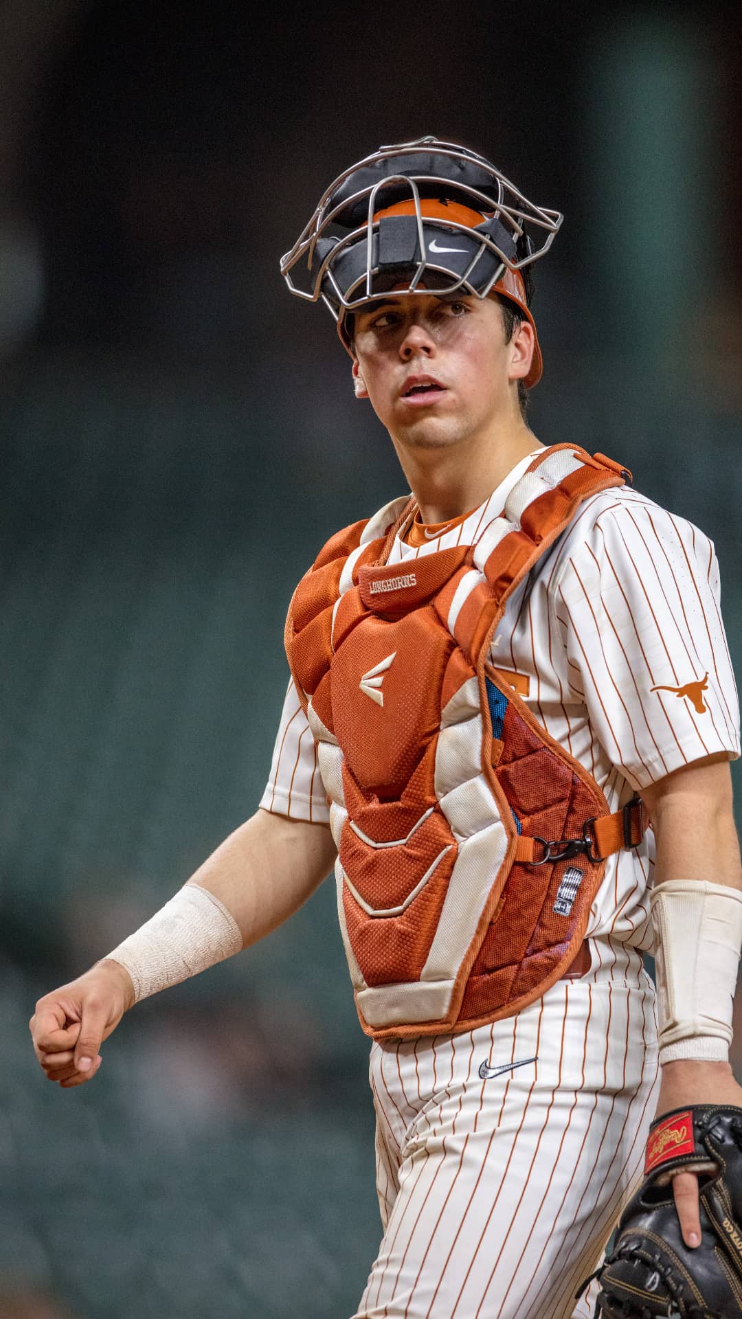 #4 Silas Ardoin Catcher - Horns Illustrated