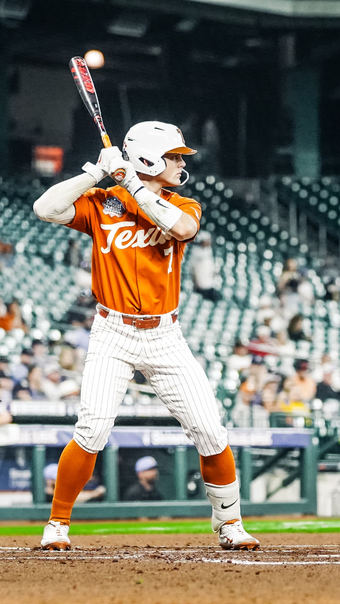 #7 Douglas Hodo III at Bat - Horns Illustrated