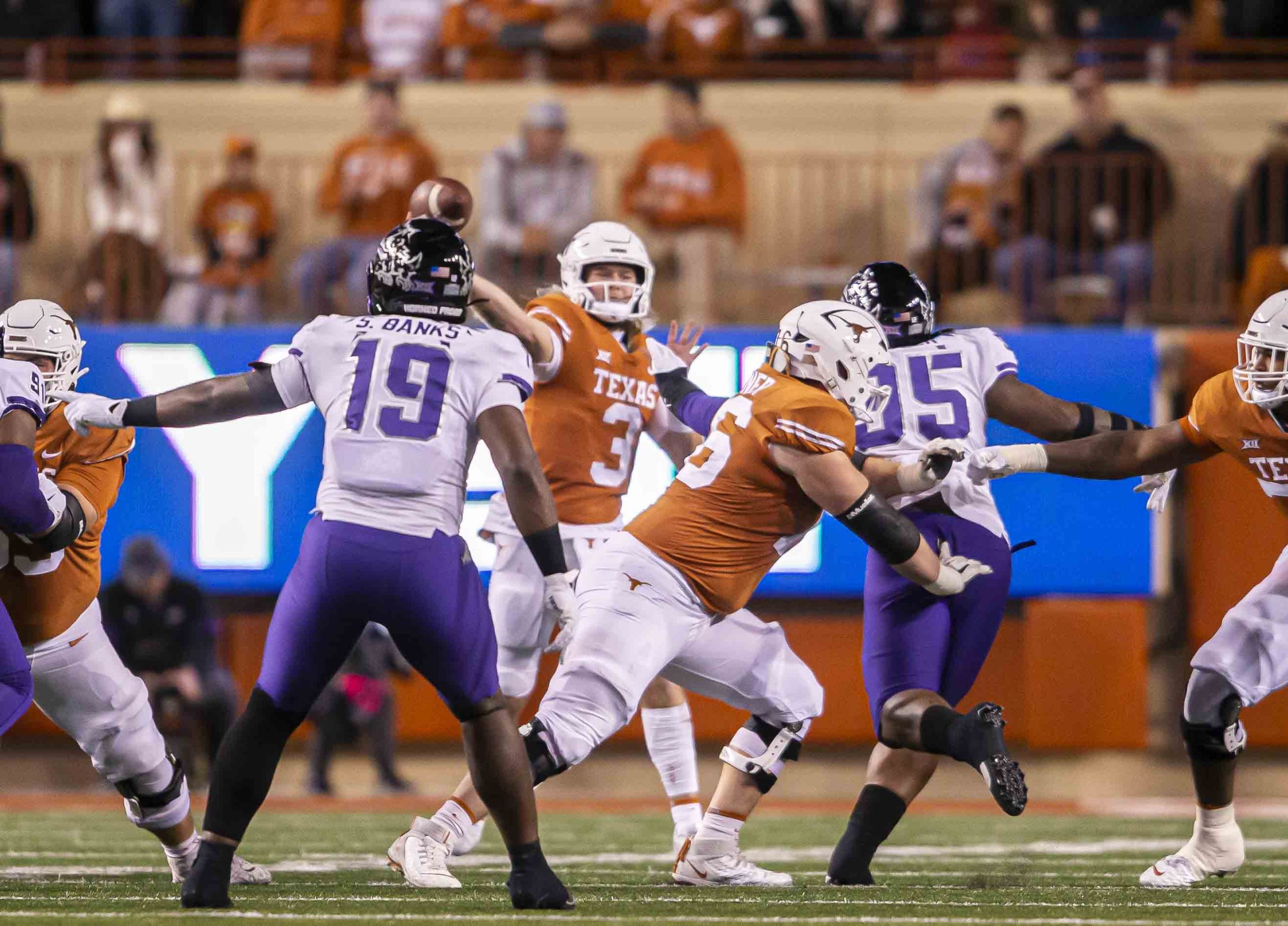 2022 Texas vs TCU – #3 Quinn Ewers passing - Horns Illustrated