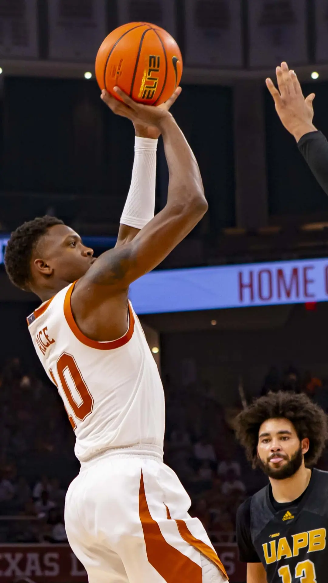 Jabari Rice shot is sublime - Horns Illustrated