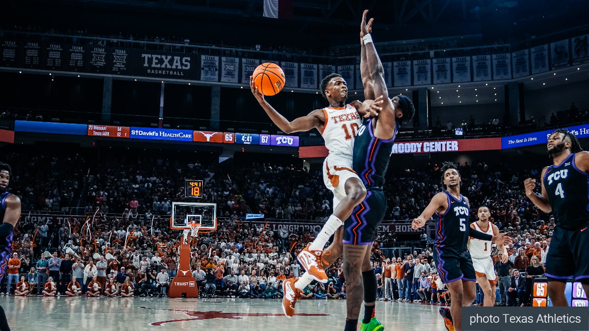 Texas Longhorns Men’s Basketball Claims Victory: Defeats TCU 79-75 ...