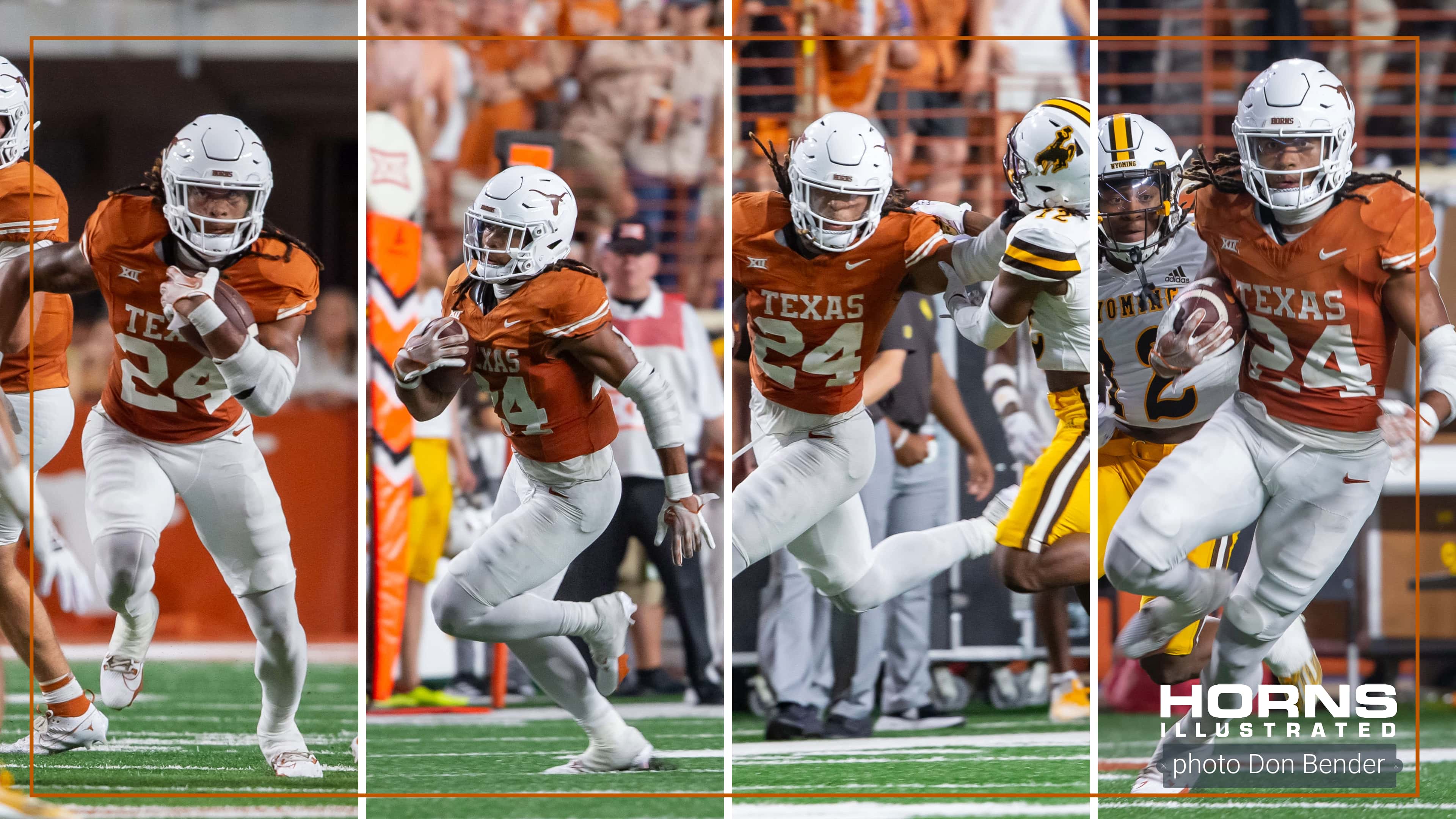 Texas Longhorns Football Running Back Jonathon Brooks